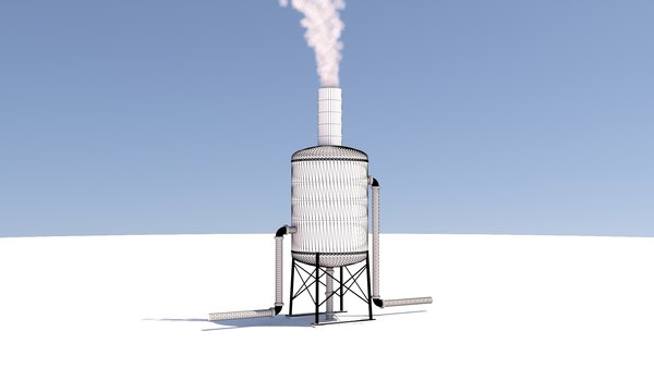 modelo 3d Refinery Furnace - TurboSquid 2019342