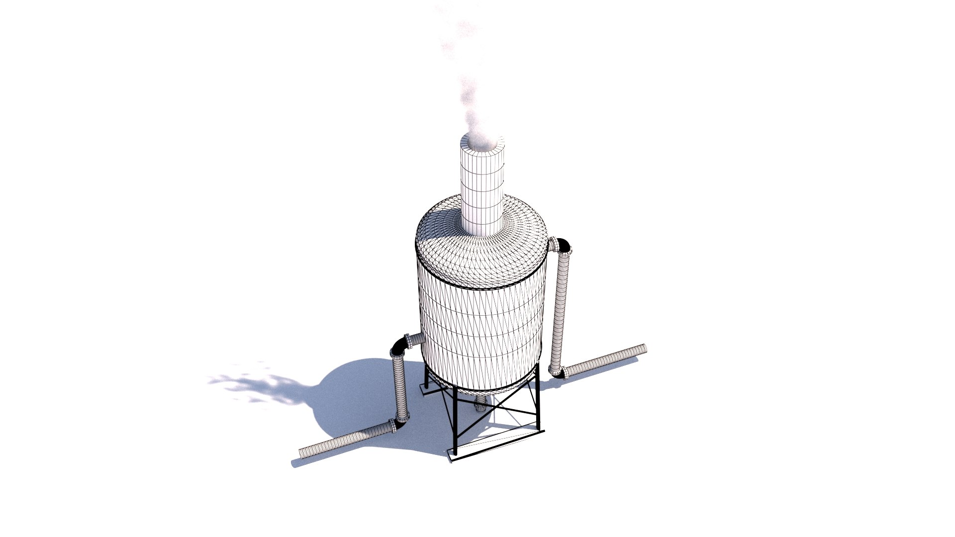 3D Refinery Furnace - TurboSquid 2019342