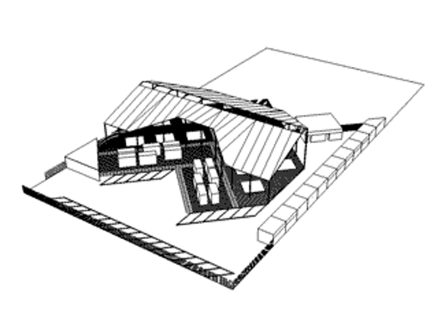 3d Model Of Market