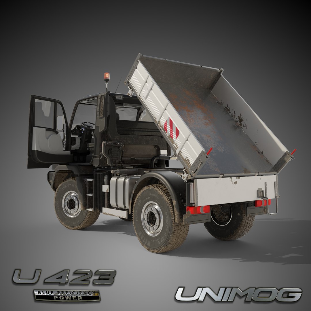 Mercedes Benz Unimog U423 3D Model - TurboSquid 1264335