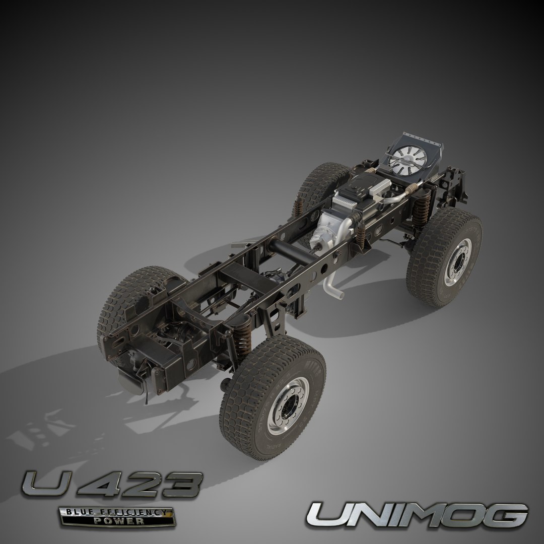 Mercedes Benz Unimog U423 3D Model - TurboSquid 1264335