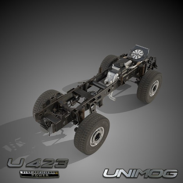 Mercedes benz unimog u423 3D model - TurboSquid 1264335