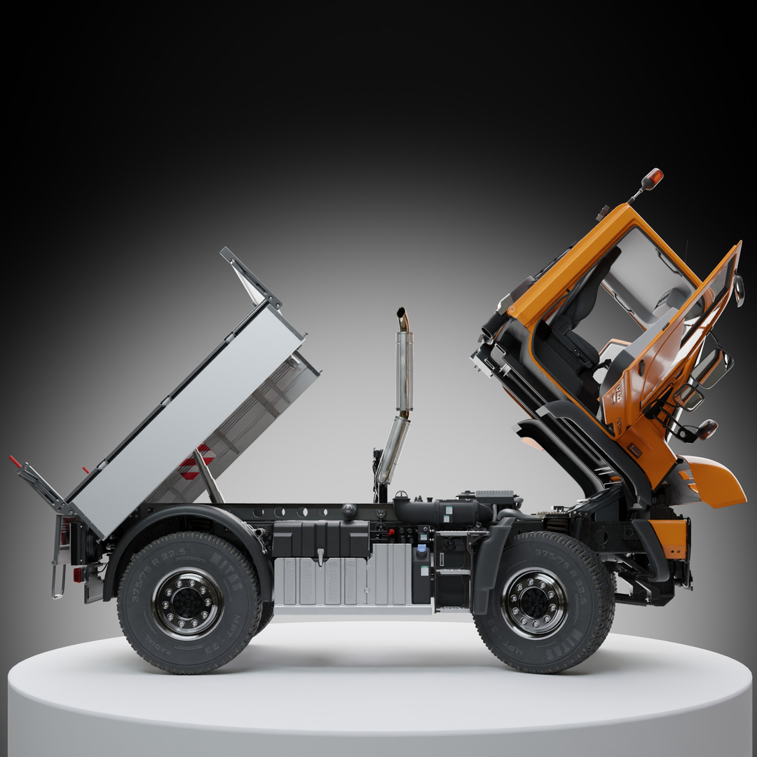 Mercedes Benz Unimog U423 3D Model - TurboSquid 1264335