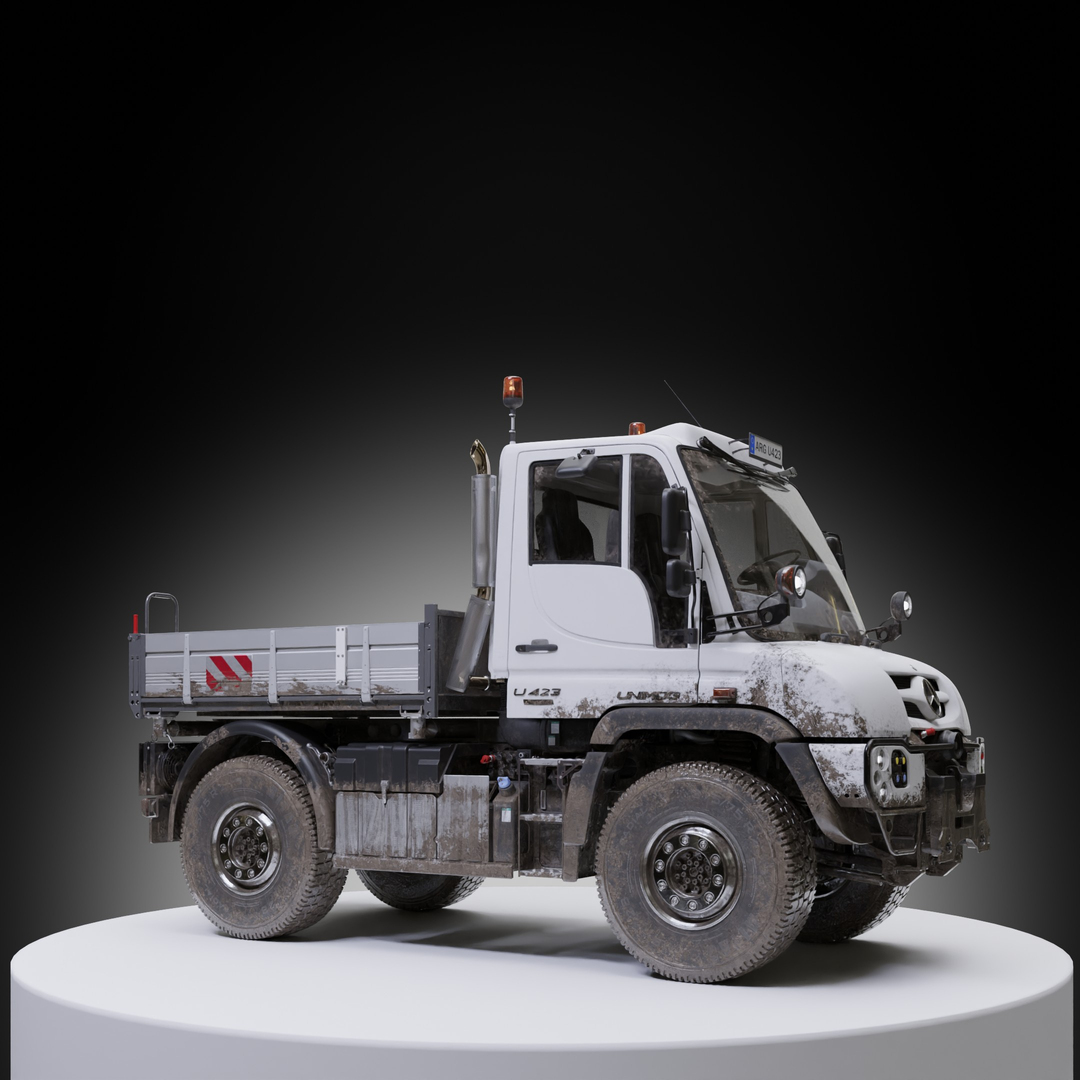 Mercedes Benz Unimog U423 3D Model - TurboSquid 1264335