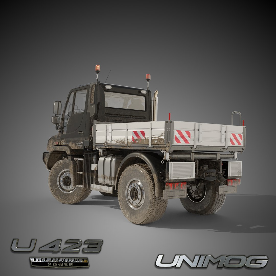 Mercedes Benz Unimog U423 3D Model - TurboSquid 1264335