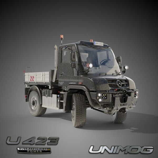 Mercedes benz unimog u423 3D model - TurboSquid 1264335