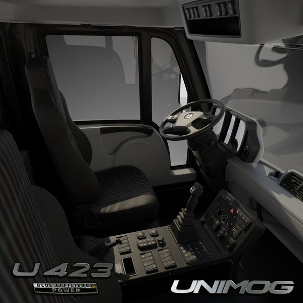 Mercedes benz unimog u423 3D model - TurboSquid 1264335