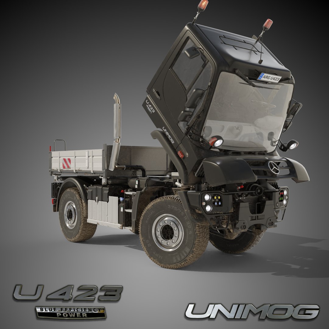 Mercedes Benz Unimog U423 3D Model - TurboSquid 1264335