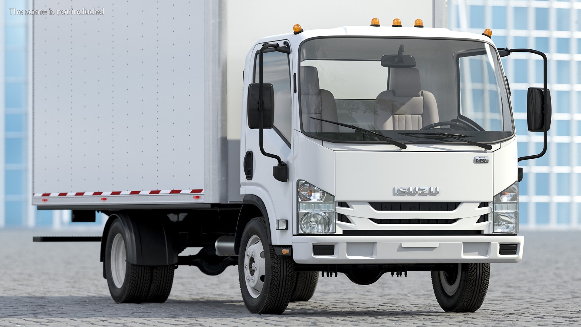 Box Truck Isuzu Npr 3D Model - TurboSquid 1249773