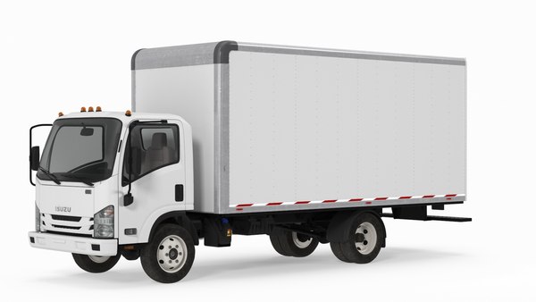 Box truck isuzu npr 3D model - TurboSquid 1249773