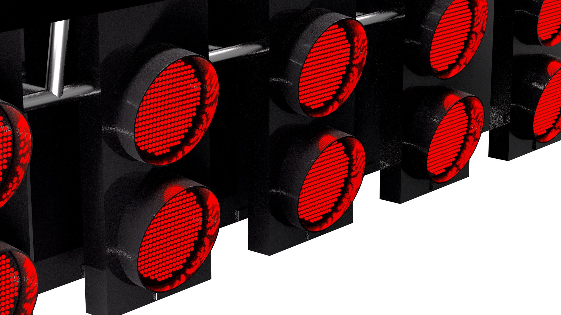 Race Track Starting Lights 3D - TurboSquid 1928229