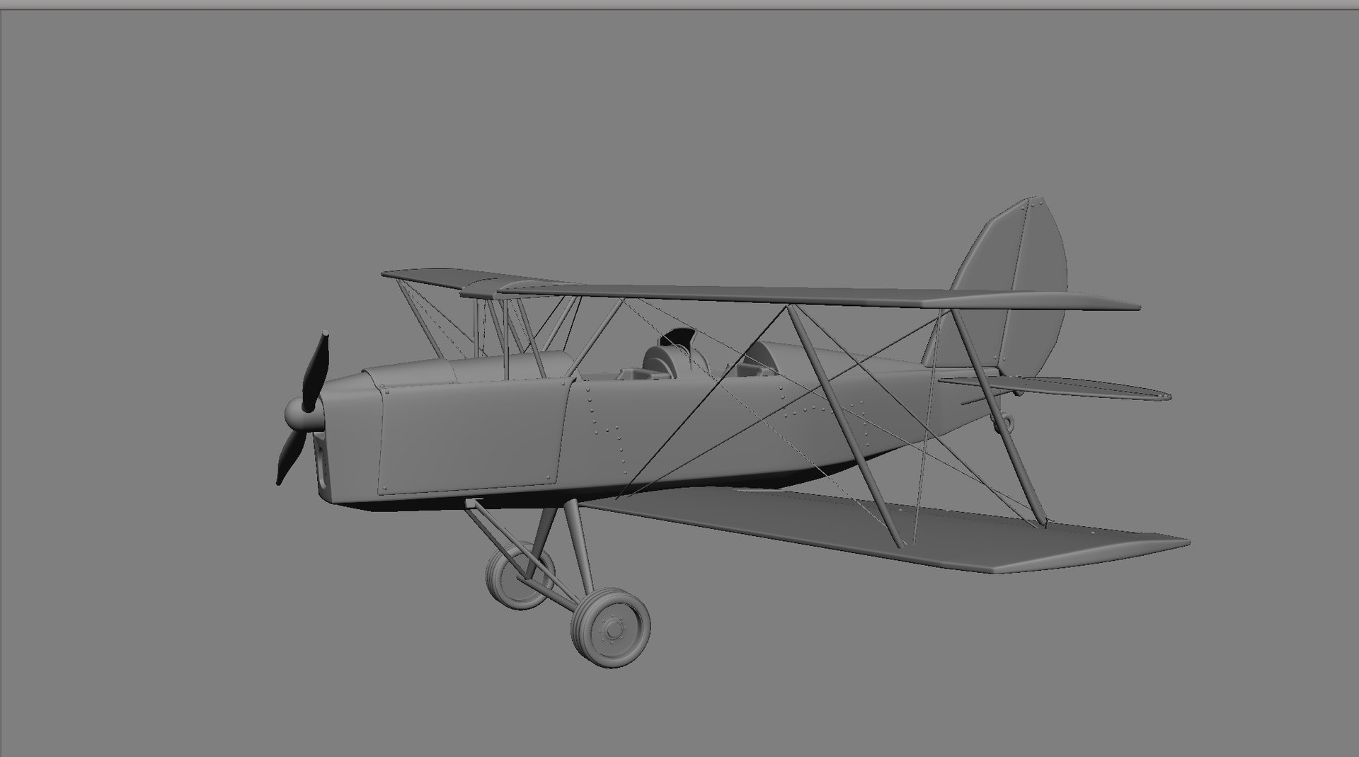 Propeller Plane Model - TurboSquid 1345797