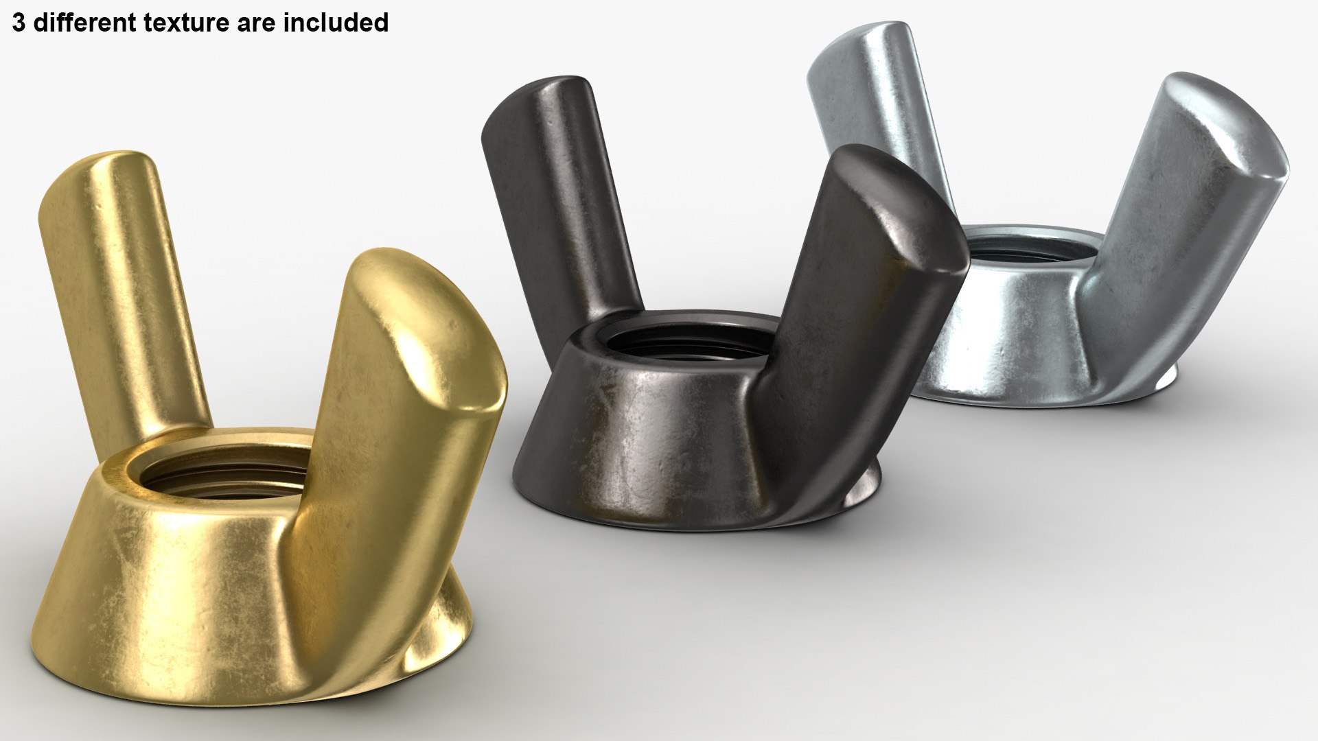 Wing Nut 3D - TurboSquid 1665336