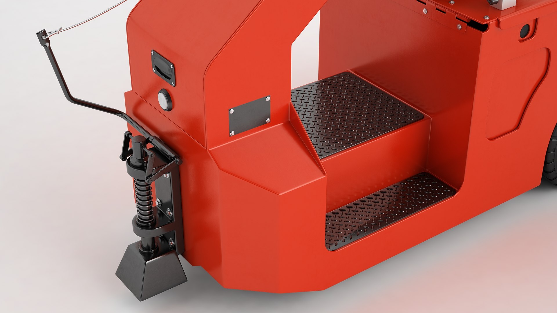 3D Electric Industrial Tugger 06 model - TurboSquid 1733705