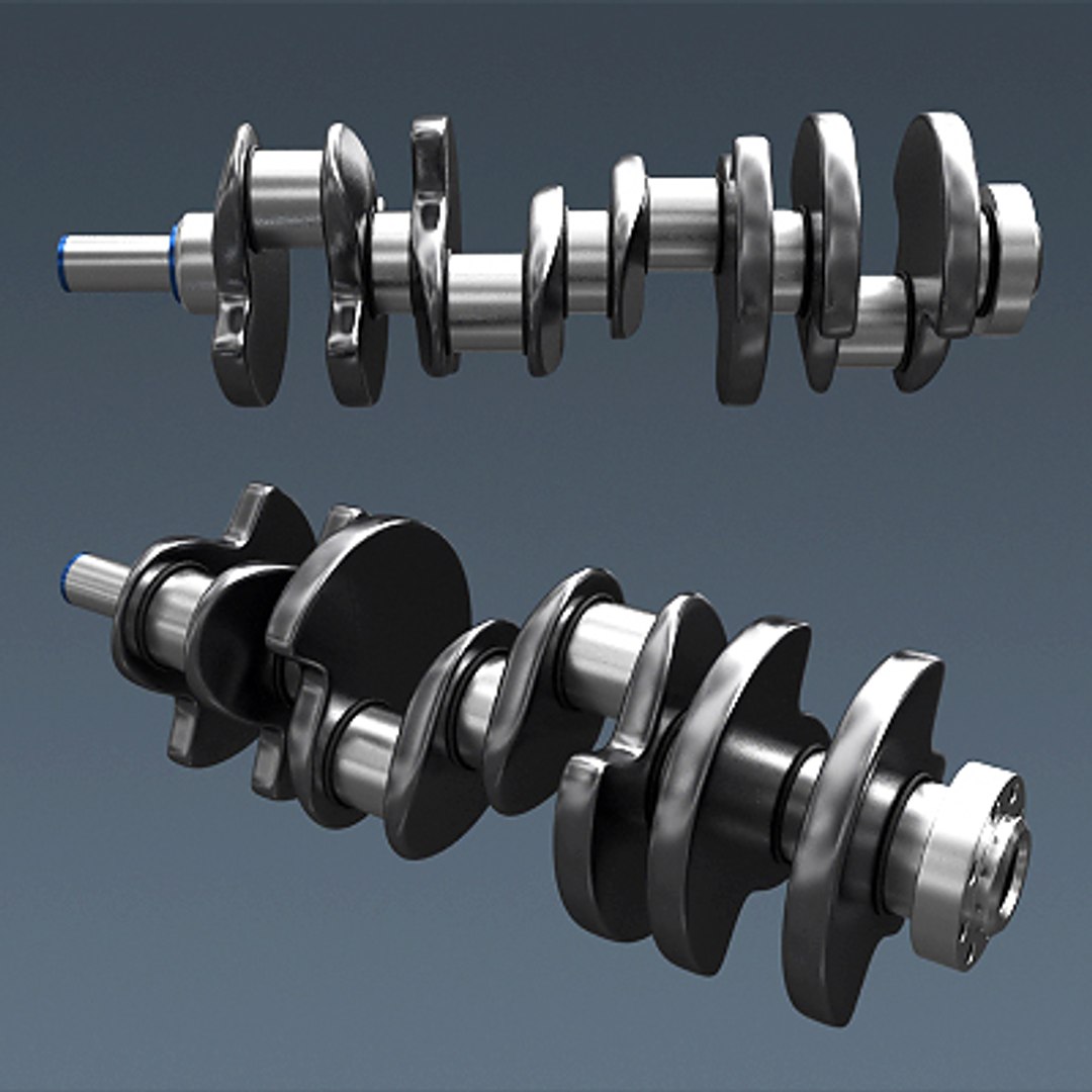 Animation Engine Cylinders 3d Model
