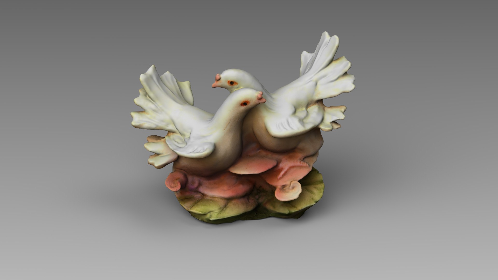 3D Pigeon Figurine Model - TurboSquid 2040356