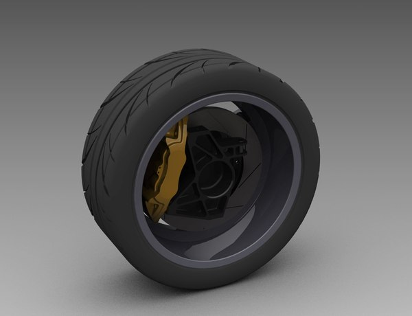solidworks wheel-tire wheel tire ige