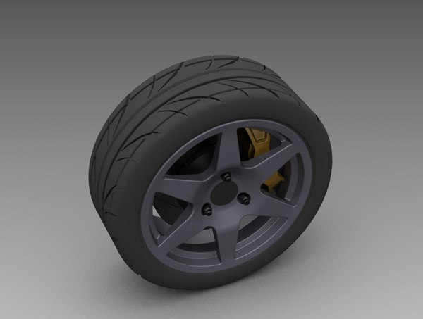 solidworks wheel-tire wheel tire ige