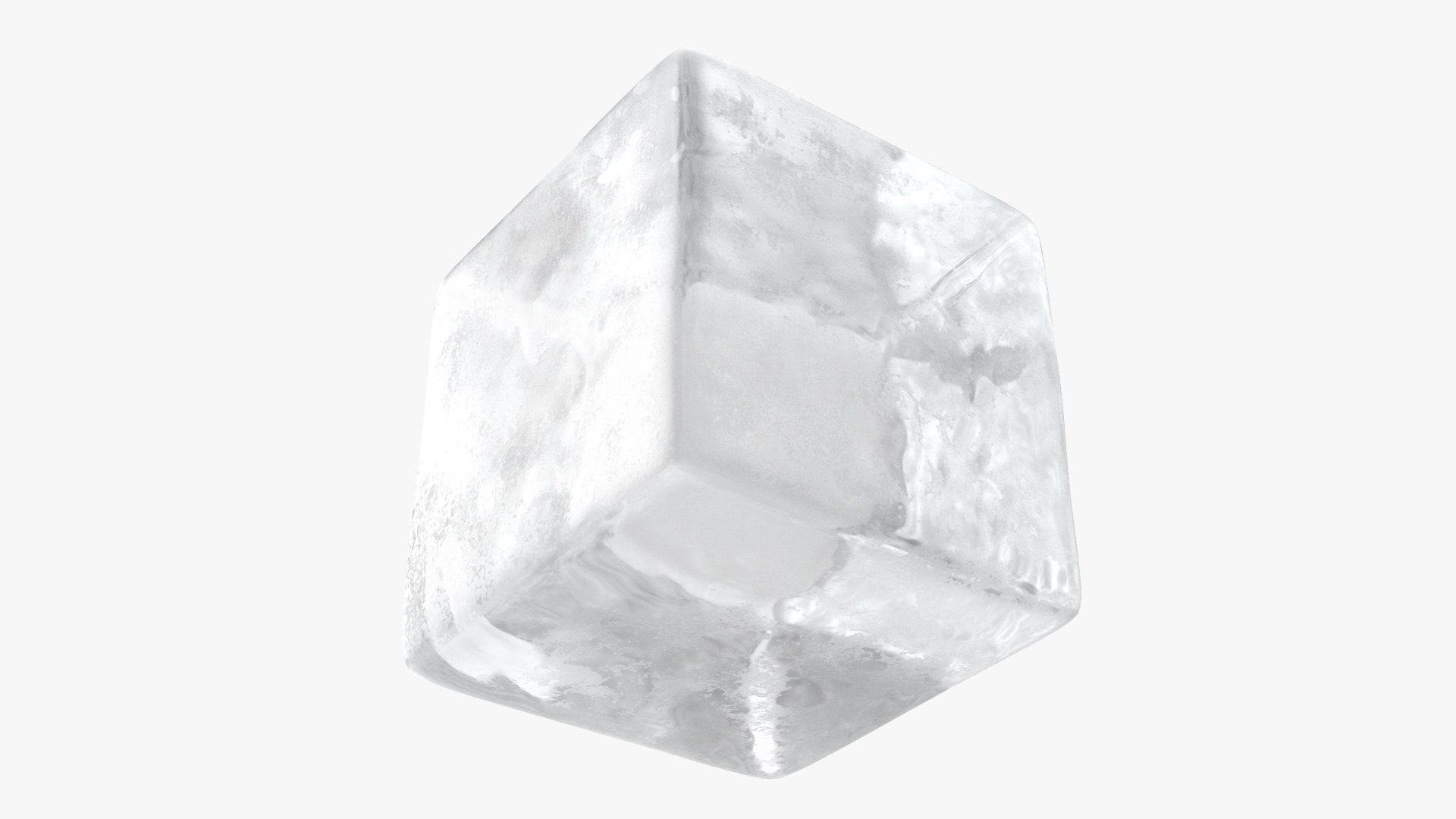Ice Cube Frosted 3D - TurboSquid 1475894