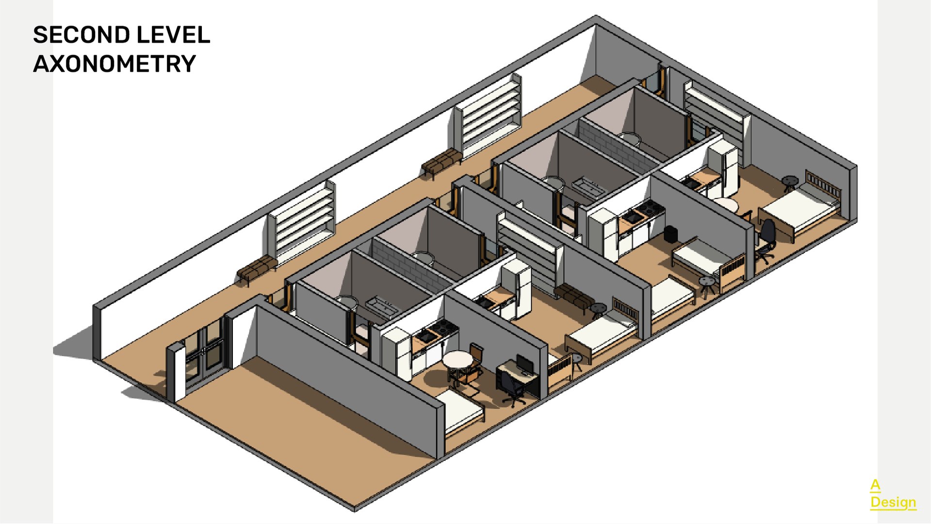 Social Housing - Revit Model 3D Model - TurboSquid 2017845