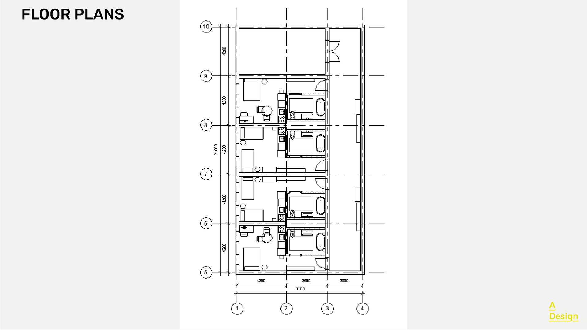 Social Housing - Revit Model 3D Model - TurboSquid 2017845