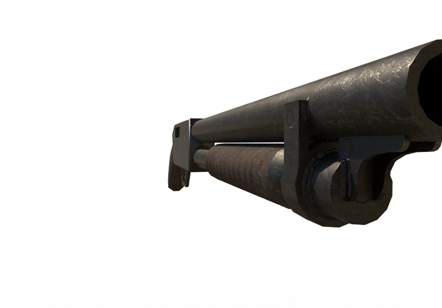 Shotgun Gun Pump 3D - TurboSquid 1419882