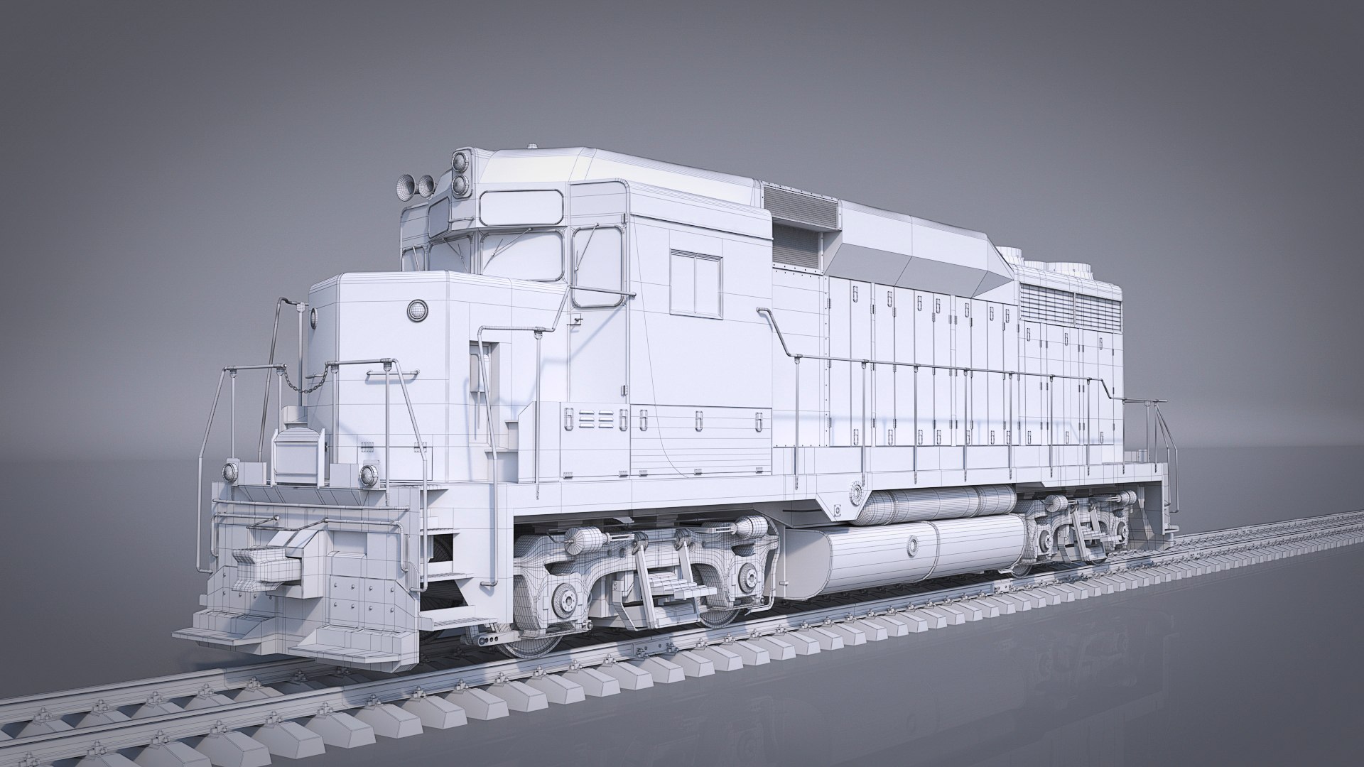 3D Locomotive Soo Line Gp - TurboSquid 1188168