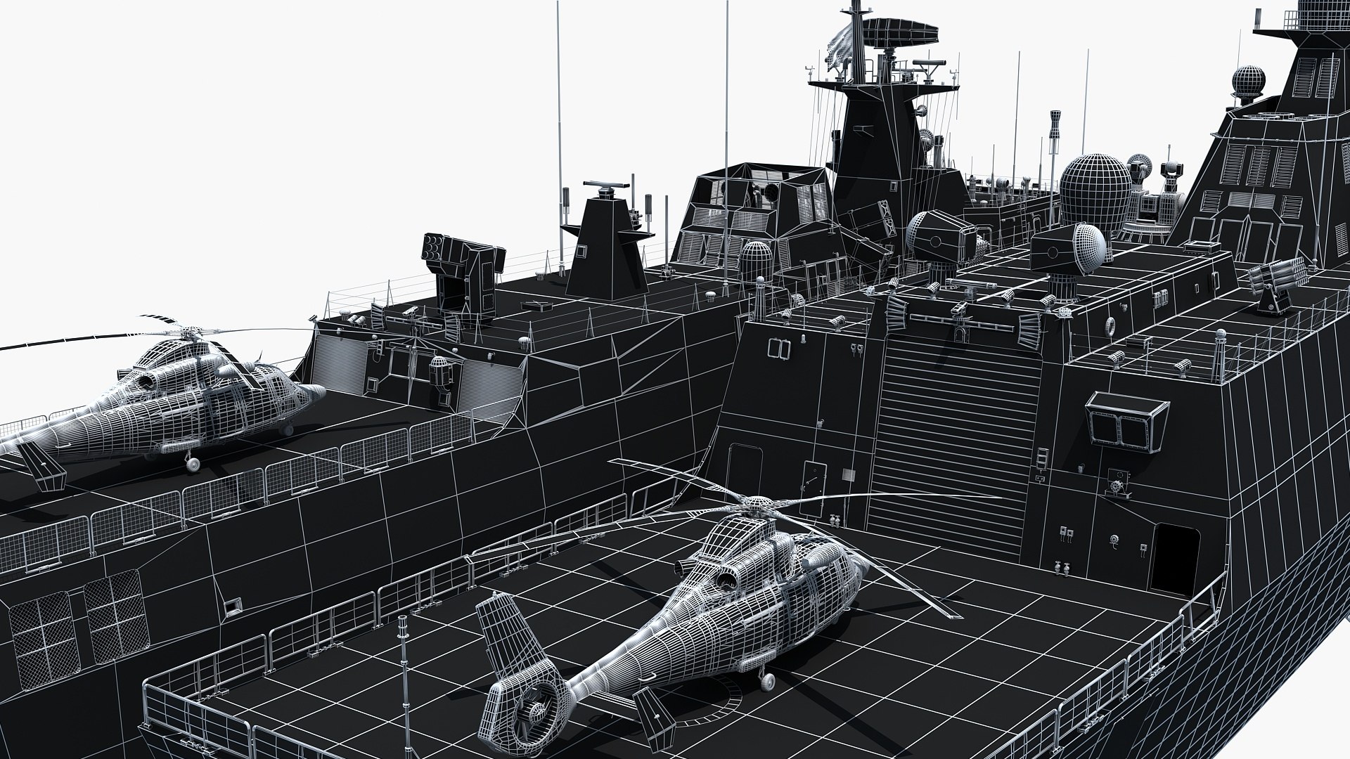 Chinese Navy Type 054A 056 Corvette 3D Model - TurboSquid 1940519