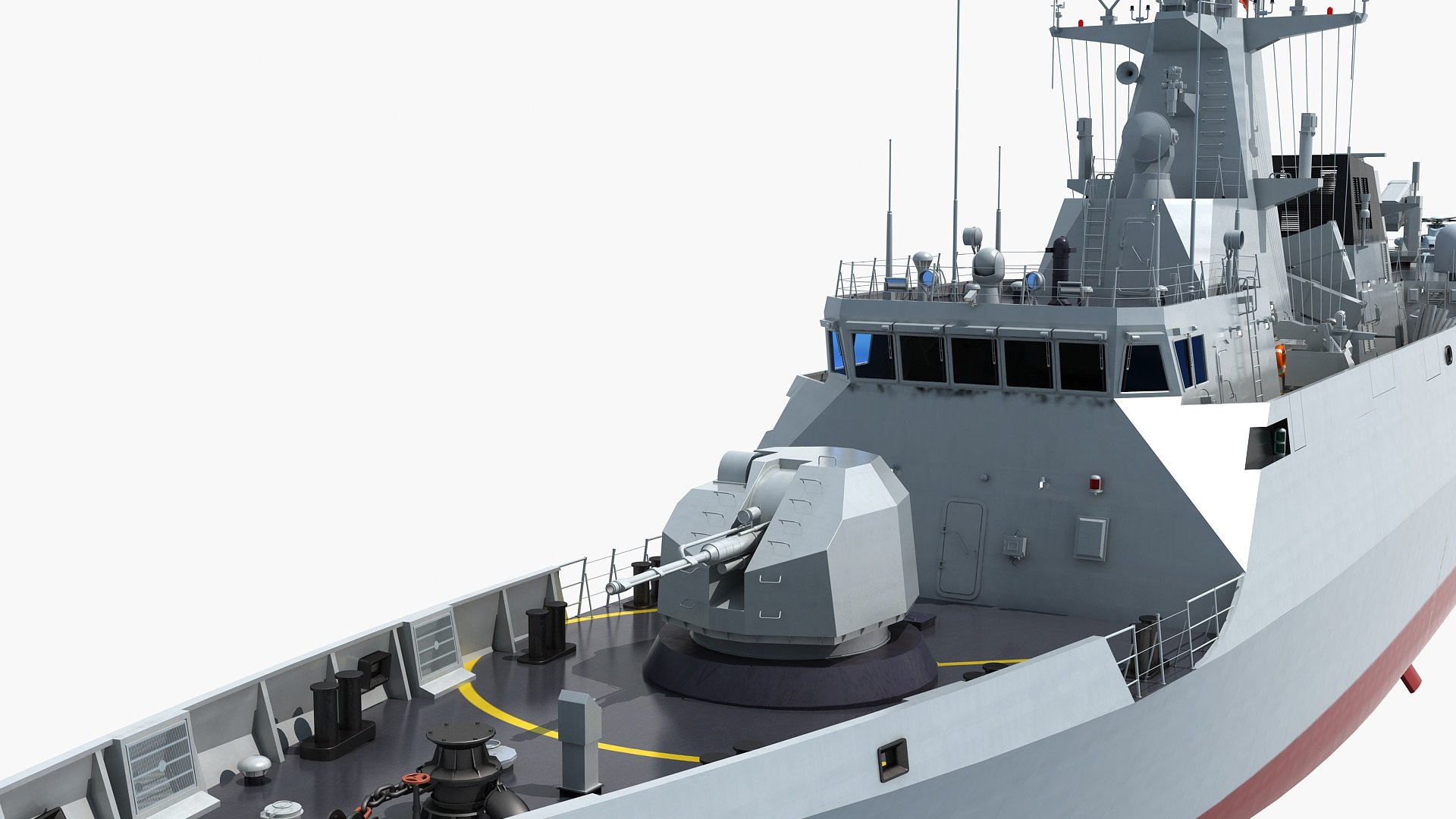 Chinese Navy Type 054A 056 Corvette 3D model - TurboSquid 1940519