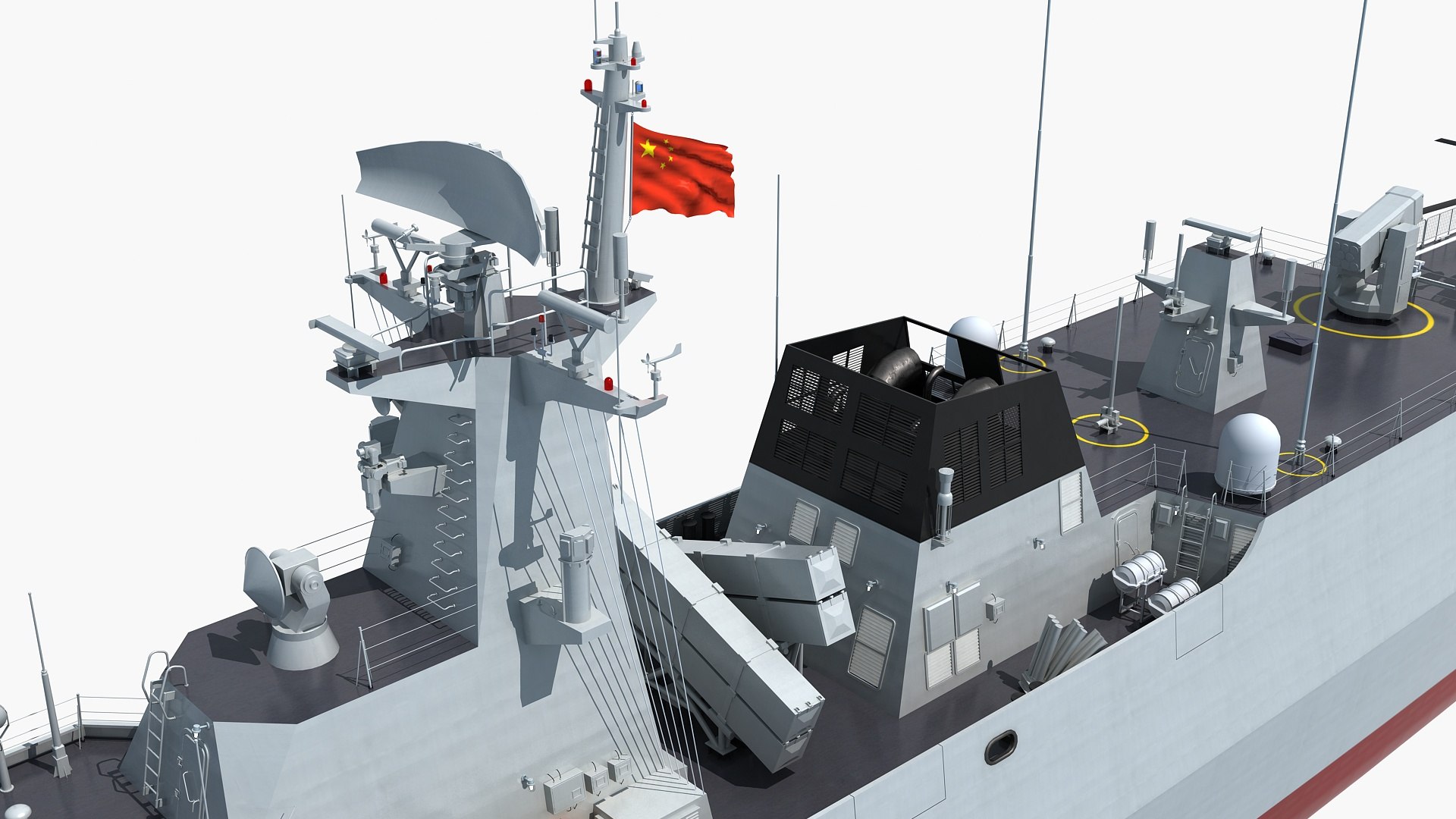 Chinese Navy Type 054A 056 Corvette 3D model - TurboSquid 1940519