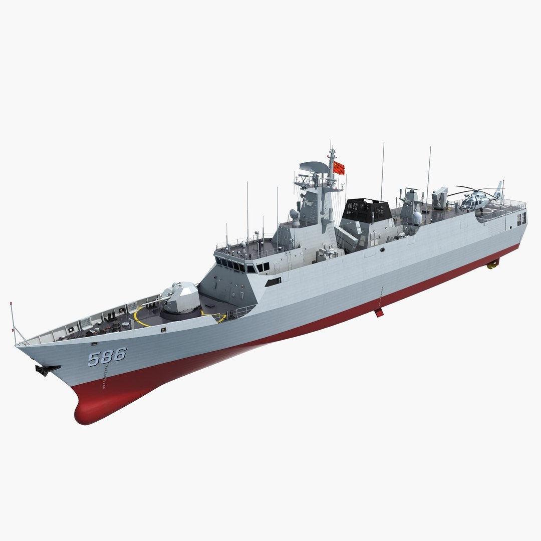 Chinese Navy Type 054A 056 Corvette 3D model - TurboSquid 1940519