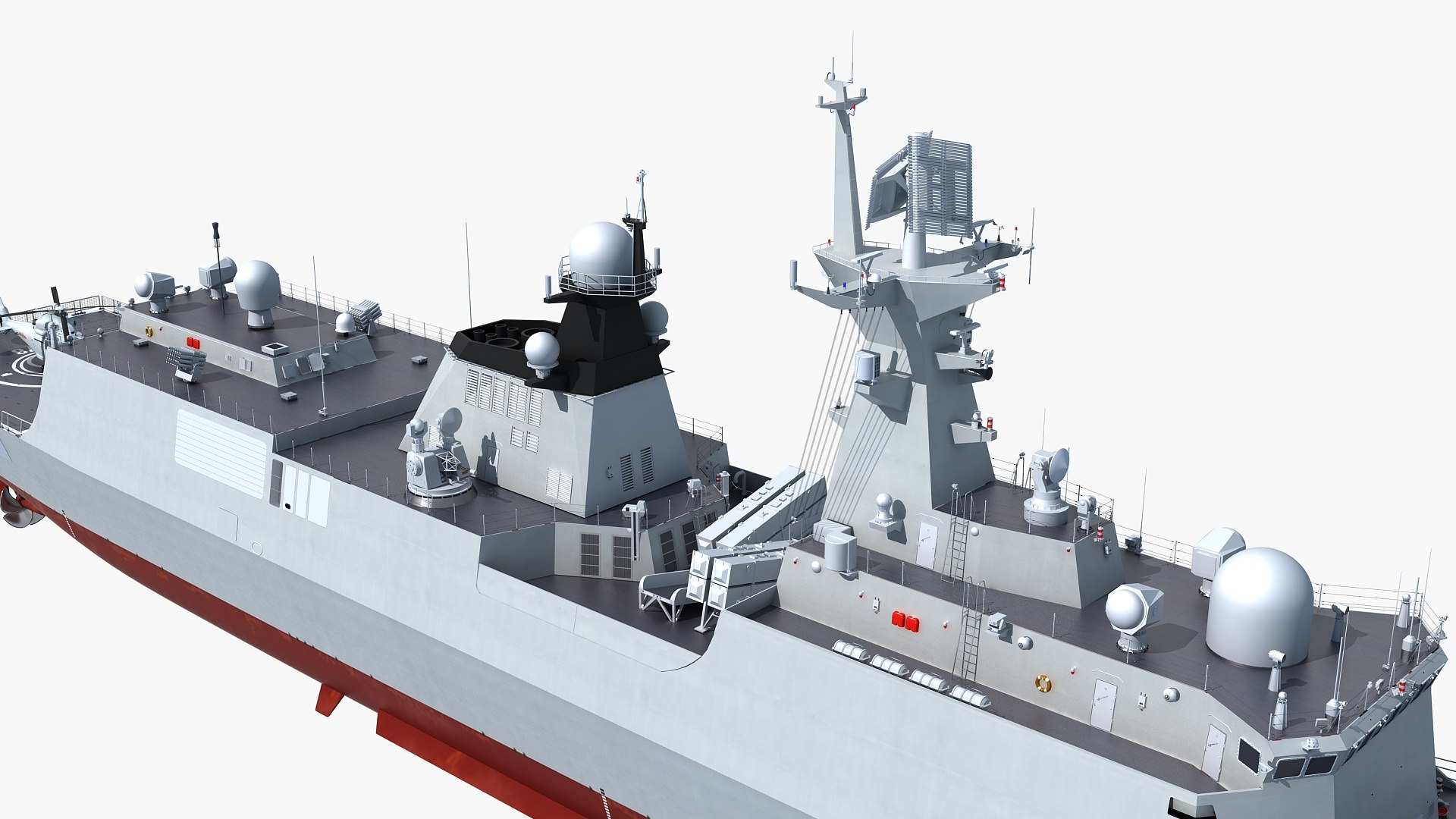 Chinese Navy Type 054A 056 Corvette 3D model - TurboSquid 1940519