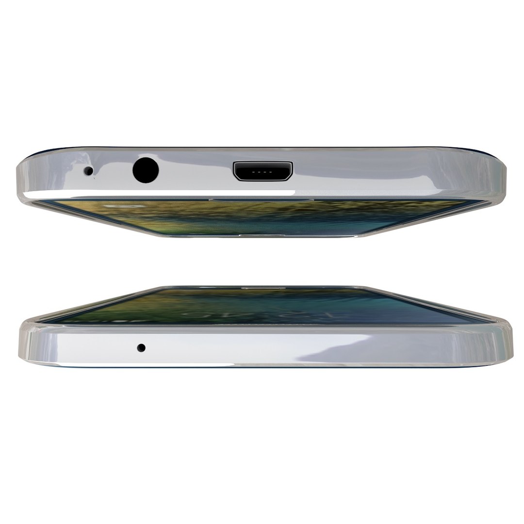 3d Model Samsung Galaxy E5 Blue