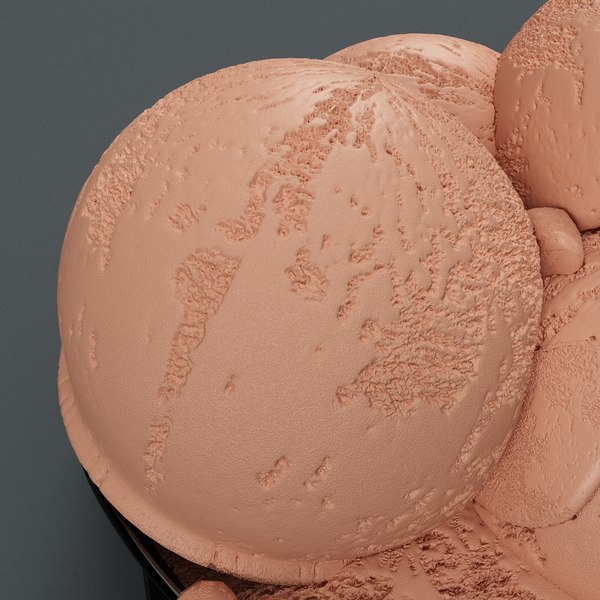 3d model ice cream v4
