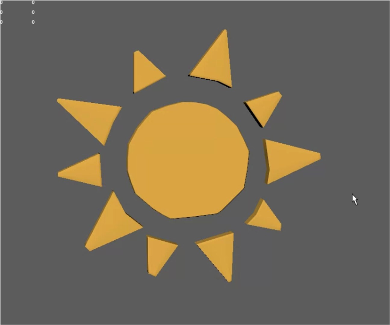 Cartoon Sun 3D - TurboSquid 1641530