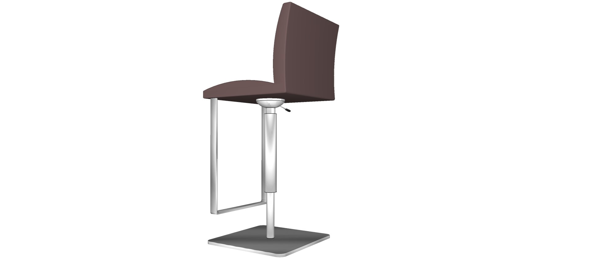 3d matteo bar stool model