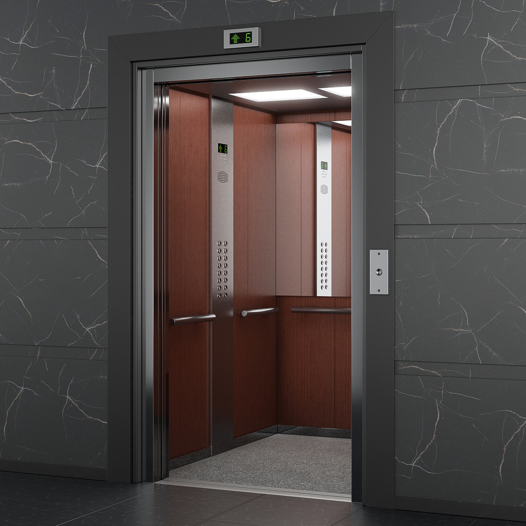 Winda OTIS 2000 R Model 3D - TurboSquid 1838366