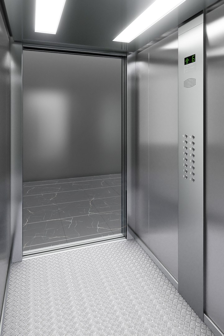 3D OTIS 2000 R Elevator Model - TurboSquid 1838366