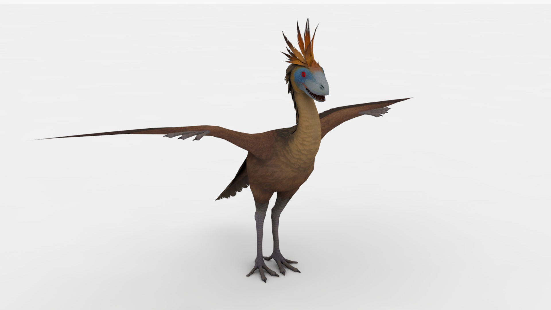 3D Model Archaeopteryx - TurboSquid 2342390