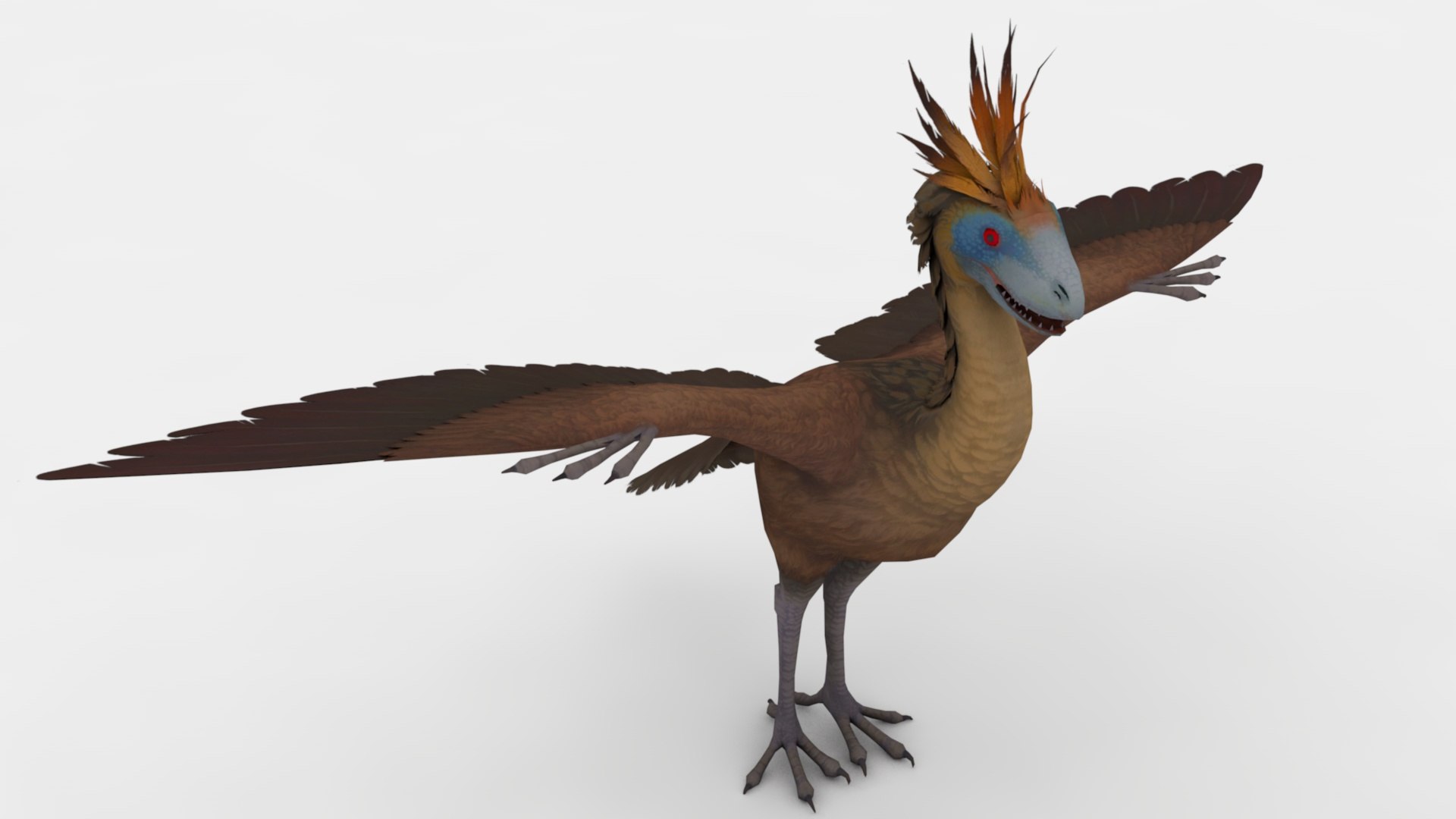 3D Model Archaeopteryx - TurboSquid 2342390
