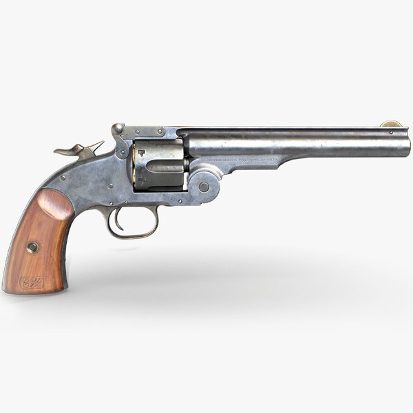 modelo 3d Schofield revolver - TurboSquid 2032230