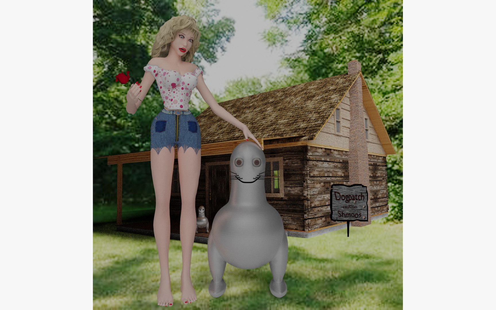 Shmoo Model - TurboSquid 1666908