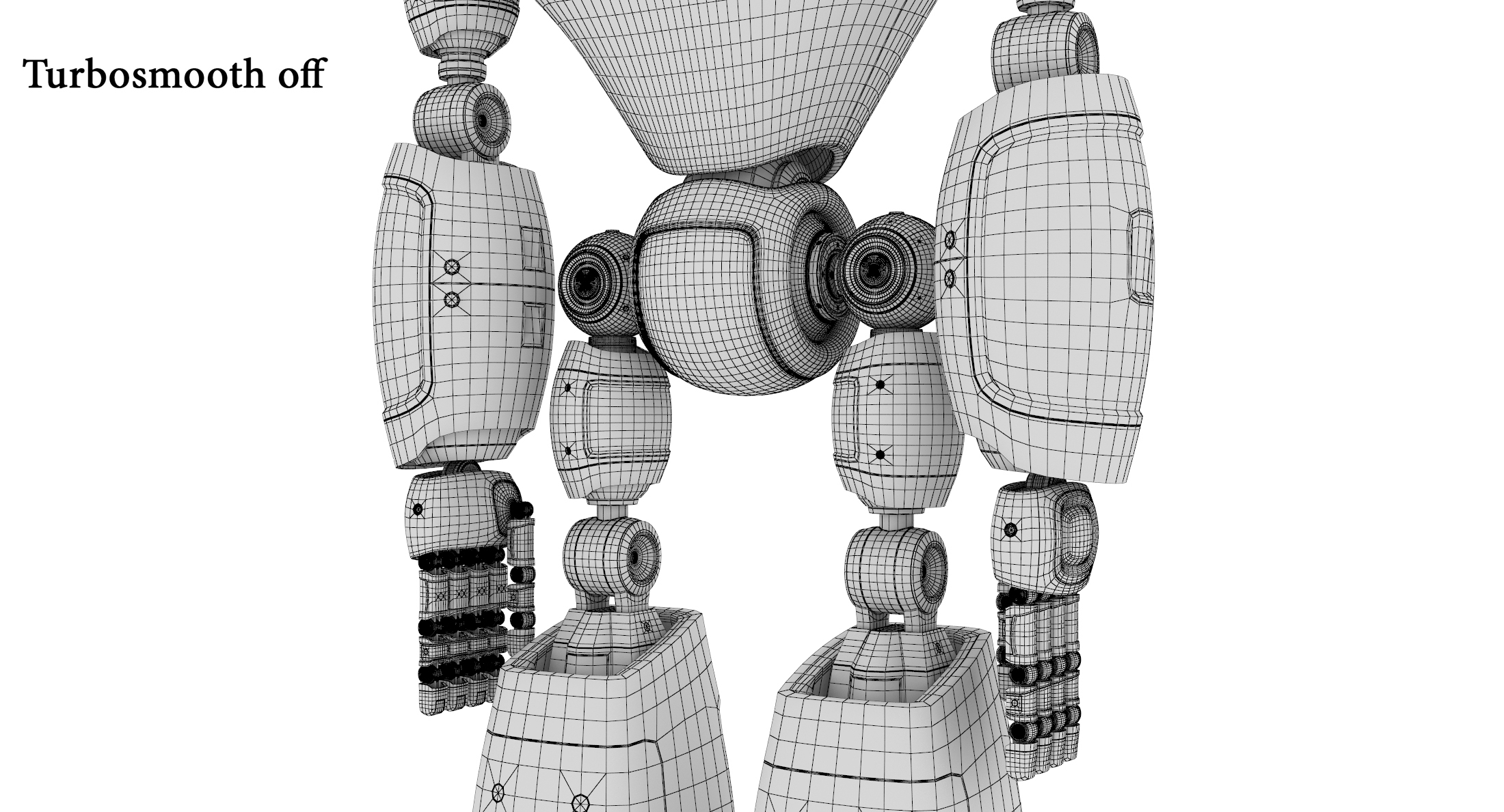 Robot clean rigged 3D model - TurboSquid 1229796