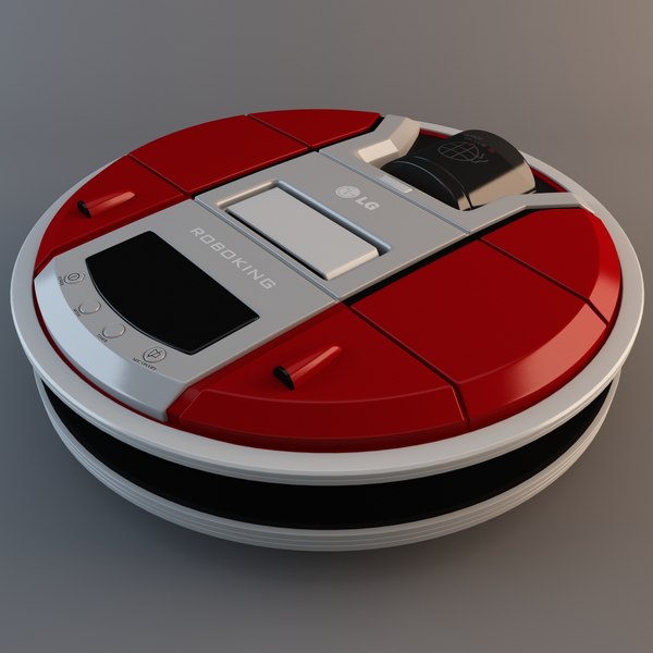 lg r4000 robot vacuum cleaner 3d model