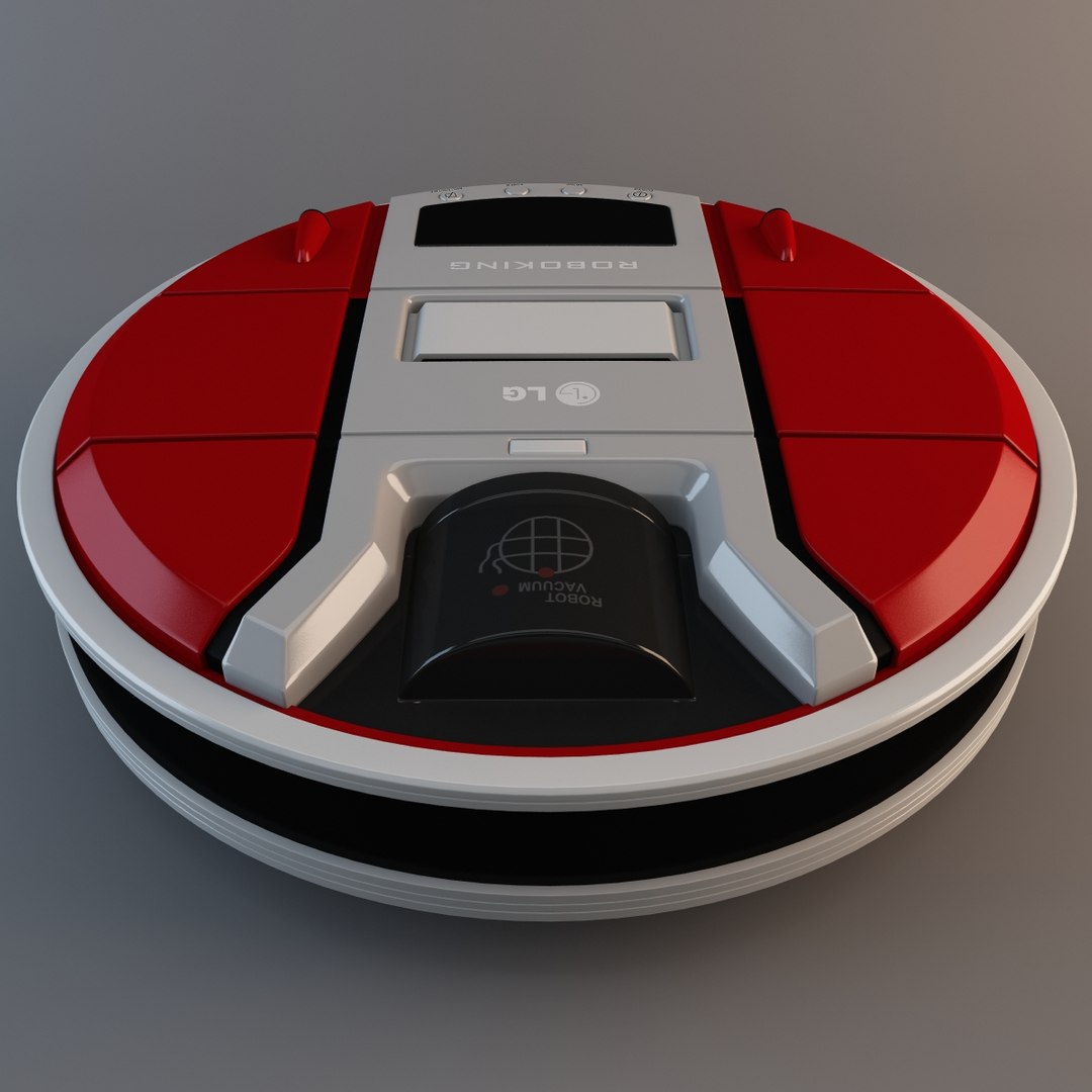 Lg R4000 Robot Vacuum Cleaner 3d Model