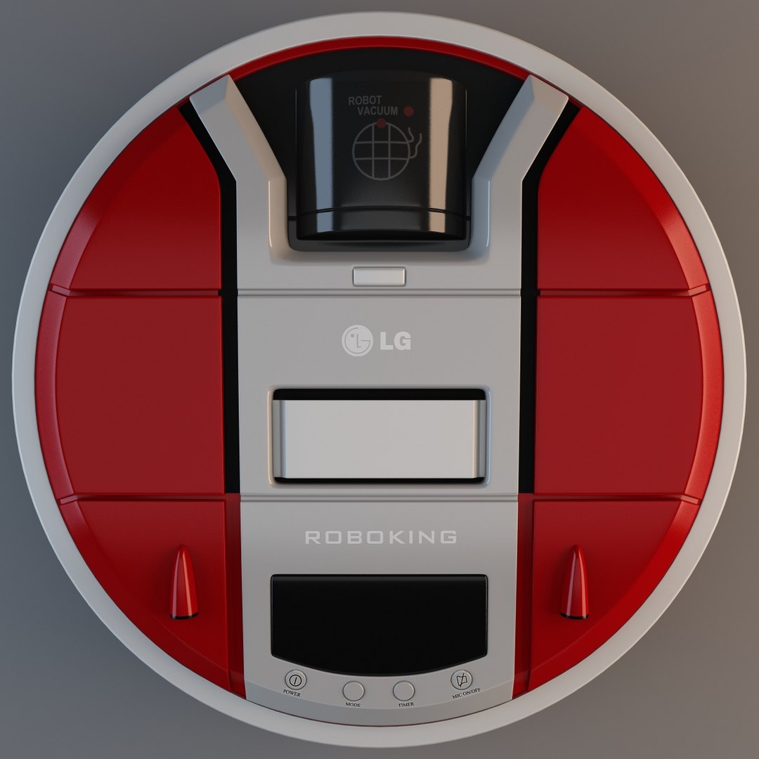 Lg R4000 Robot Vacuum Cleaner 3d Model