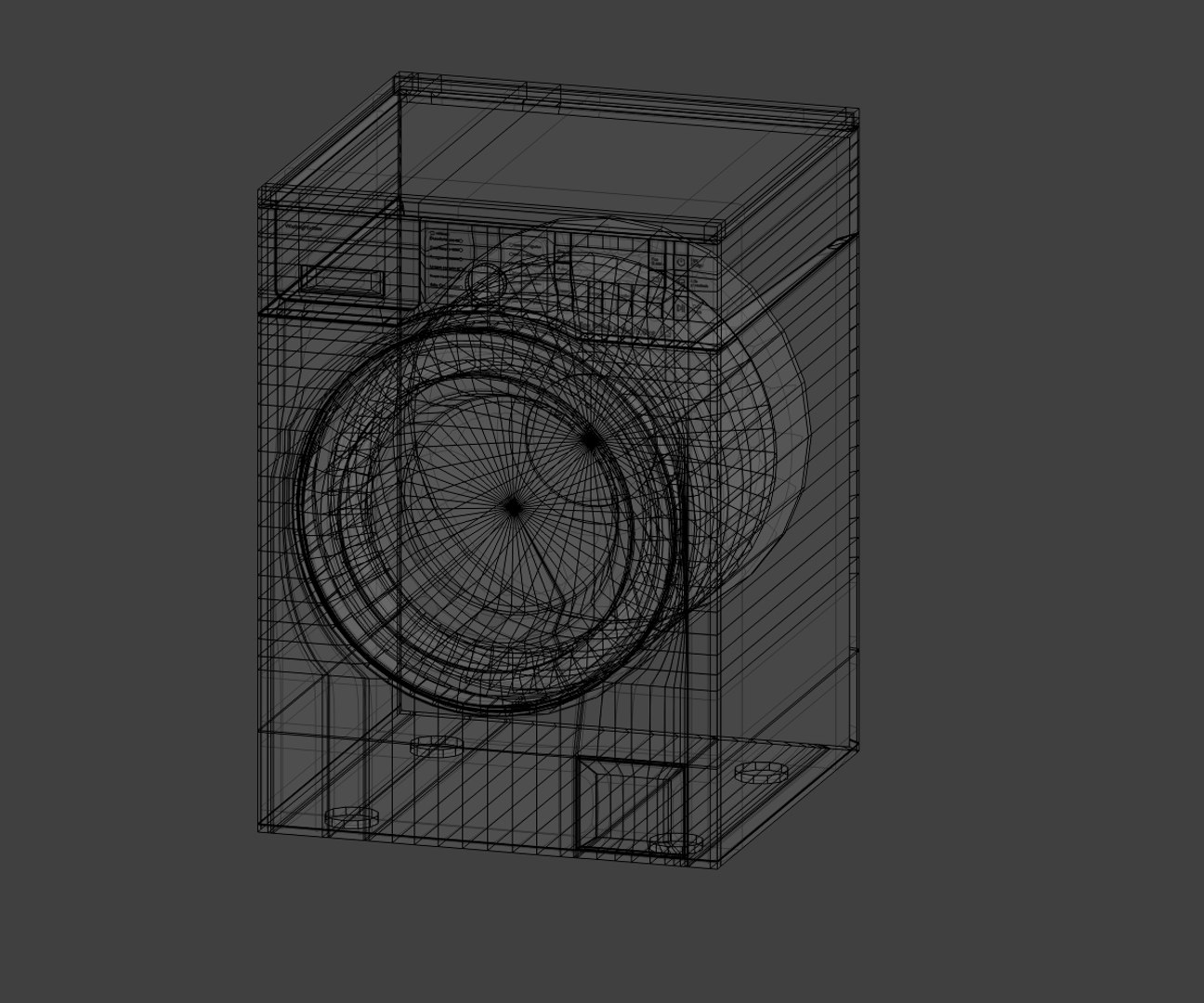 3d Model Washing Machine