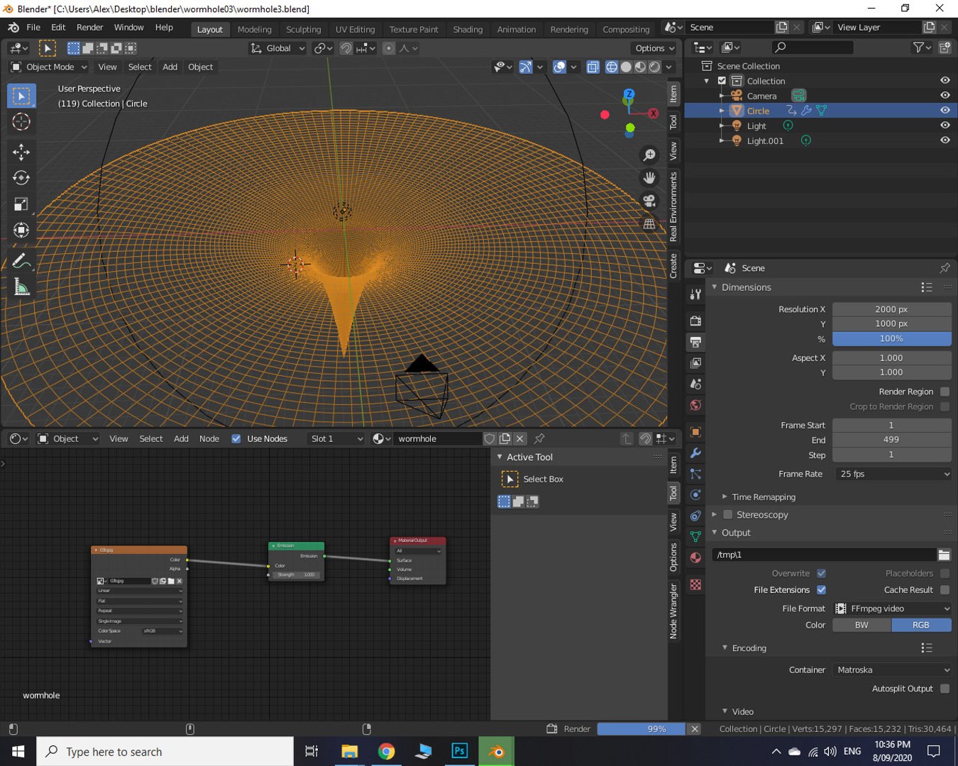 3D Wormhole Scifi Vortex Model - TurboSquid 1617948