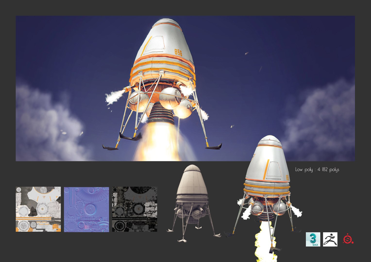 3D Space Exploration - TurboSquid 1419101