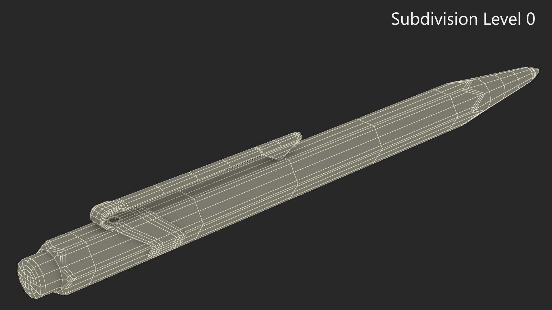 3D Luxury Golden Pen - TurboSquid 2059876
